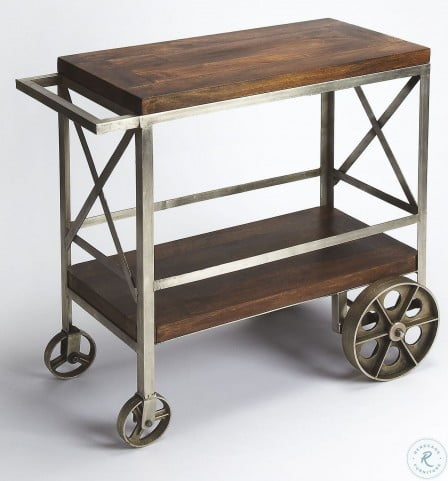 Industrial Chic Trolley Server from Butler (3541330) | Coleman Furniture