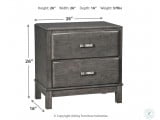 Caitbrook Gray Storage Panel Bedroom Set from Ashley | Coleman Furniture